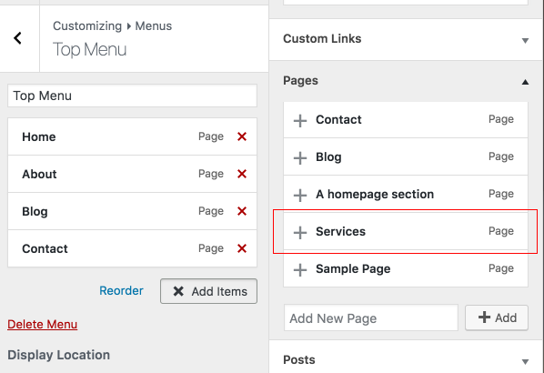 How To Use The Starter Content In Wordpress Themes Igor Benić